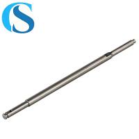 China Precision Customized Aluminum Alloy Brass Parts Stainless Steel Knurled Shaft CNC Machining Metal Pin Long Shaft for sale