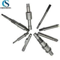 China Custom Made High Strength Carbon Steel Long Shafts CNC Machined Stainless Steel Thread Shaft for Motor Drive Structure Support for sale