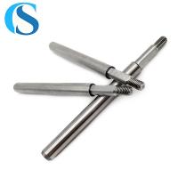 China High Precision Tolerance Customization Aluminum Alloy Metal Anodize Parts Stainless Steel Shaft by CNC Turning Processing for sale