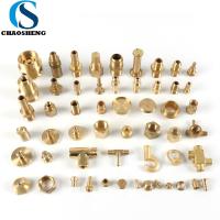China CHAOSHENG Copper Steel Aluminum Parts CNC Turning Machining Custom Precision Non-standard Hardware Spare Brass Parts for sale