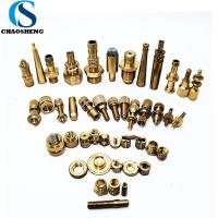 China CHAOSHENG Copper Steel Aluminum Parts CNC Turning Machining Custom Precision Non-standard Hardware Spare Brass Parts for sale