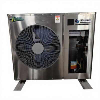 China L-shaped Sealed Air-cooled Condensing Units With Stainless Steel Material 2HP-4HP Range for sale