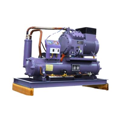 China 6P (8HP) Water Condenser Frozen Storage System | Chiller Unit for Walk-in Cooler & Industrial Cold Room Cooling for sale