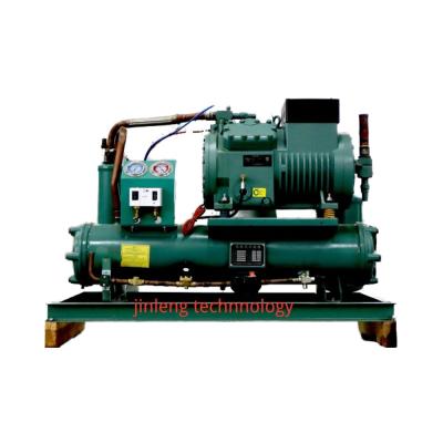 China 5 HP Industrial Water Cooled Condensing Unit | Commercial Grade for Cold Storage & Food Preservation for sale