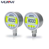 China 80mm Mini Hydraulic Digital Manometer Natural Gas Pressure Gauge for sale