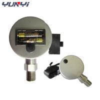 China 80mm Mini Hydraulic Digital Manometer Natural Gas Pressure Gauge for sale
