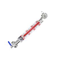 China Magnetic Float Level Gauge High Temperature High Pressure Liquid Level Meter for Boiler Drum Storage Tank for sale