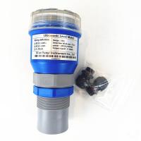 China Non Contact Ultrasonic Water Tank Level Gauge 4 - 20mA Liquid Level Gauge For Fuel Tank for sale