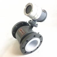 China LCD Display Water Digital Flow Meter For Conductive Liquid for sale