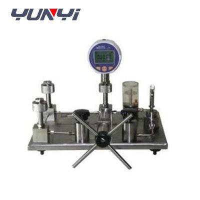 China Hydraulic Stainless Steel Pressure Gauge Calibrator 0 ~ 250MPa for sale