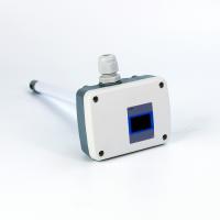 China Ducted Type Wind Speed Sensor 4 - 20mA 0 - 10V DC Air Velocity Sensor For HVAC System for sale