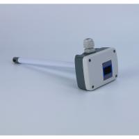 China High accuracy air velocity transducer HAVC duct mount wind speed direction sensor transmitter for sale