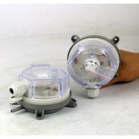 China Diaphragm Analog Vacuum Adjustable Wind Pressure 4-20mA Air Differential Pressure Control Switch for sale