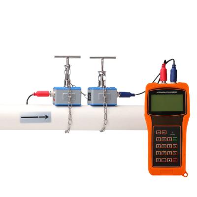 China Plastic Handheld Flow Meter Ultrasonic Water Flow Sensor for sale