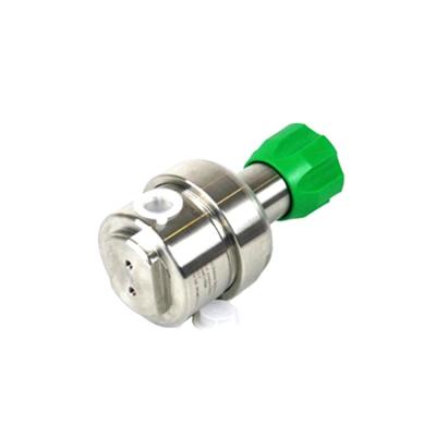 China Adjustable argon gas pressure regulator Stainless Steel Back Pressure Regulator for Gas Water for sale
