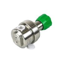 China Adjustable argon gas pressure regulator Stainless Steel Back Pressure Regulator for Gas Water for sale