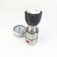 China SS 6000PSI Air Gas Back Pressure Regulator Back Pressure Regulating Valve For Industrial Field for sale