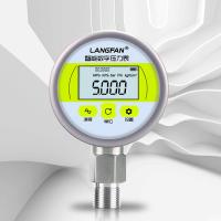 China Air Gas Oil Pressure Manometer High Precision 80mm Intelligent Digital Pressure Gauge for sale