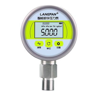 China High Precision Intelligent  LCD Display Digital Pressure Gauge / Manometer for sale