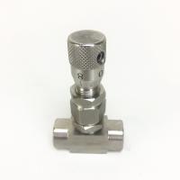 China Ss304 High Pressure Needle Valve 1/4 Inch Micro Metering Needle Valve for sale