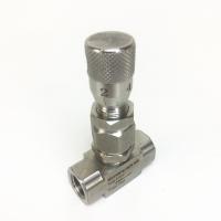China Ss304 High Pressure Needle Valve 1/4 Inch Micro Metering Needle Valve for sale