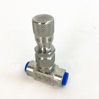 China Ss304 High Pressure Needle Valve 1/4 Inch Micro Metering Needle Valve for sale