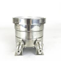 China Stainless Steel Differential Pressure Gauge Liquid Manometer for sale