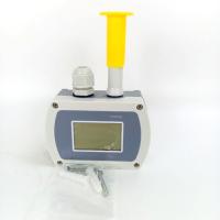 China Air Differential Pressure Transmitter Low Differential Pressure Sensor Transducer Digital Display for sale