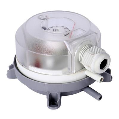 China Adjustable Wind Air Differential Pressure Control Switch Sensor Diaphragm Analog Vacuum for sale