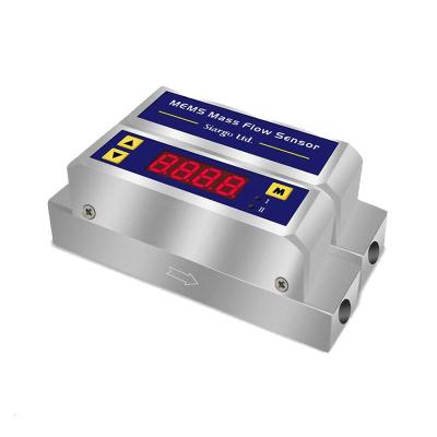 China MF4700 Mass Flowmeter LCD MF4701 MF4703 MF4708 RS485 Oxygen Flow Meter for sale
