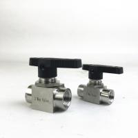 China Stainless Steel High Pressure Ball Valve Mini 2 Way Ball Valve for sale