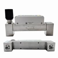 China Digital Argon Gas Medical Oxygen O2 Air Mass Flow Meter With Controller for sale