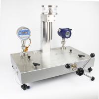 China Nitrogen Gas Calibration Dead Weight Tester Pressure Gauge for sale