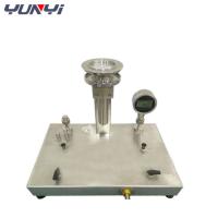 China High Accuracy Gas Pressure Calibrator Gas Piston Manometer for sale