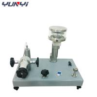 China High Accuracy Gas Pressure Calibrator Gas Piston Manometer for sale