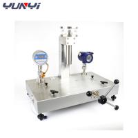 China Gas Piston Pressure Gauge Calibrator Nitrogen Dead Weight Tester With High Accuracy for sale