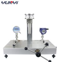 China Gas Piston Pressure Gauge Calibrator Nitrogen Dead Weight Tester With High Accuracy for sale
