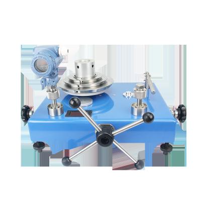 China 0.1-6Mpa Digital Pressure Gauge Piston Dead Weight Tester Calibration for sale
