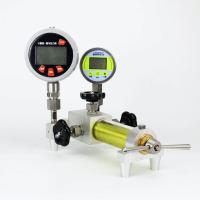 China 60MPa Hand Pump Pressure Calibrator / Hydraulic Pressure Calibration For Multiple Range for sale
