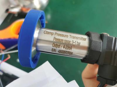 China 10 Bar 700 Bar Smart Water Pressure Sensor Food Medical Sanitary Level Film Type for sale
