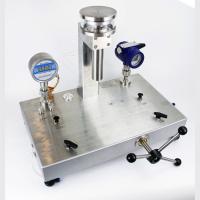 China Hydraulic Dead Weight Tester For Pressure Gauge , Transmitter , Sensors Calibration for sale