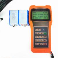 China Handheld Ultrasonic Water Flow Meter RS485 Ultrasone Flowmeter Sensor 4-20mA for sale