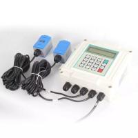 China Digital Rs485 Modbus Ultrasonic Water Flow Meter Clamp On Flow Meter for sale