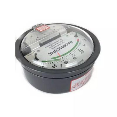 China Mechanical Micro Differential Pressure Gauge For Air Clean Room Negative Wind Pressure Gauge for sale