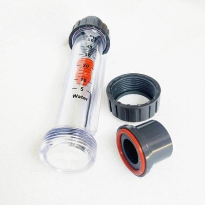 China Water Treatment Equipment Plastic Float Water Flow Meter Rotameter for sale