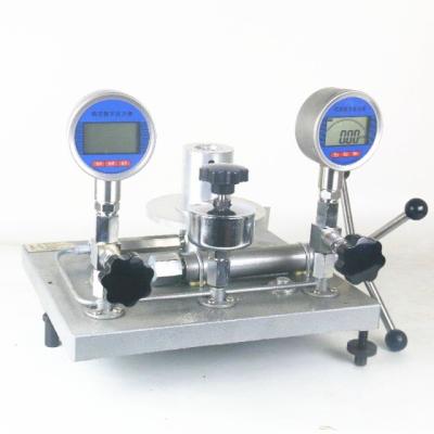 China Pressure Gauge Calibrator Dead Weight Tester Piston Pressure Gauge Deadweight Tester for sale