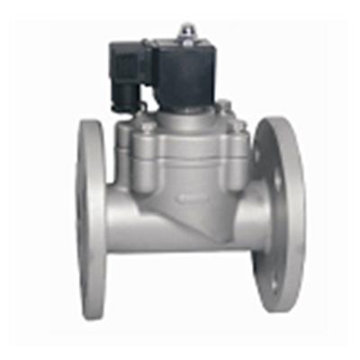 China Stainless Steel High Pressure Piston Solenoid Valve For Gas Water Oil for sale