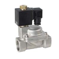 China Stainless Steel High Pressure Piston Solenoid Valve For Gas Water Oil for sale