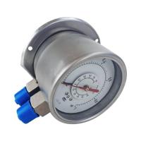 China 100mm Gas Liquid Differential Pressure Gauge For Water Anti Corrosion for sale