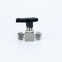 China High Pressure Female Thread 1/2 1/4 3/4 3/8 Stainless Steel 3 Way Ball Valve for sale